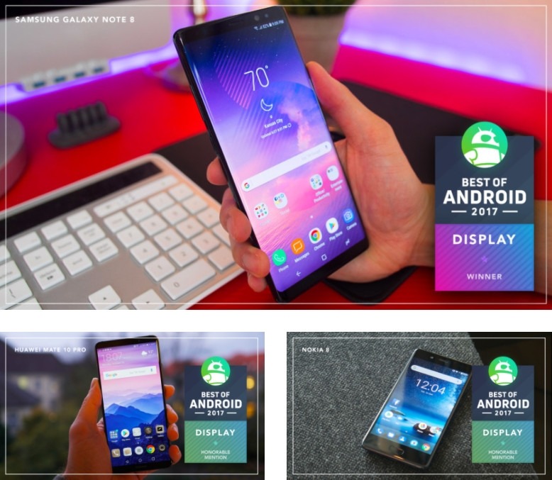 Note 8奪最佳屏幕Android手機 | ezone