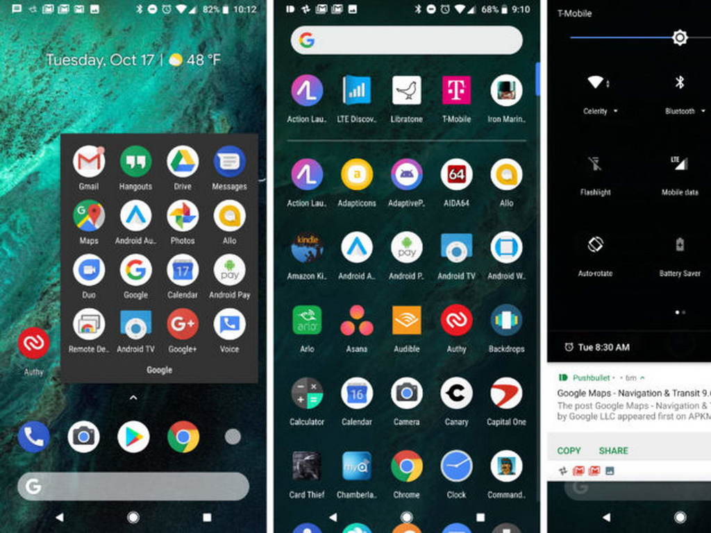 Android 9.0 原生支援夜間主題！OLED 手機更省電！ | ezone