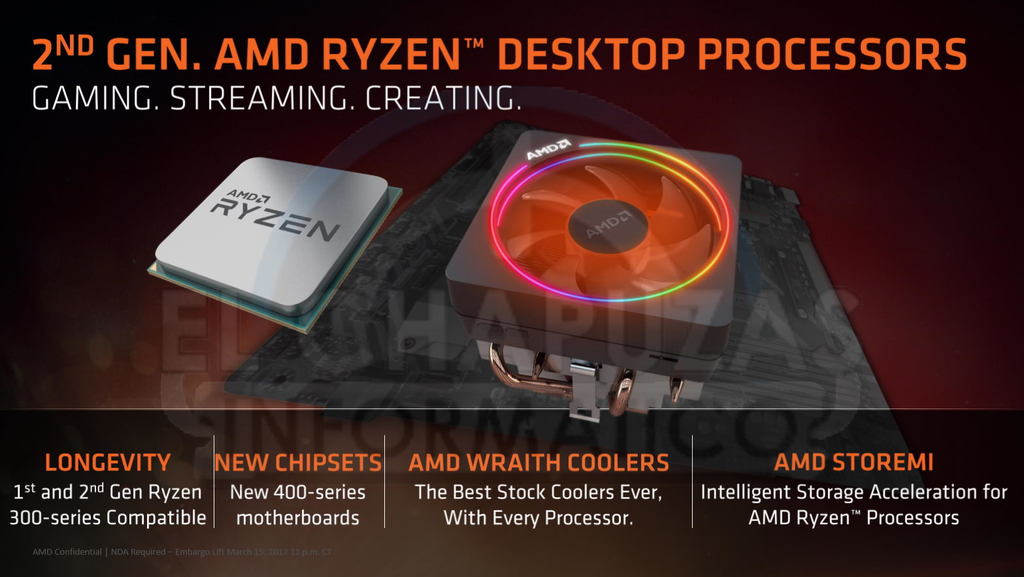 AMD Ryzen 2000 全線曝光！多核高頻殺秒 Intel！ - ezone.hk - 科技焦點 - 電腦 - D180308