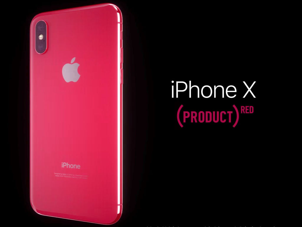 Apple iPhone X (PRODUCT) RED 預想圖流出 | ezone
