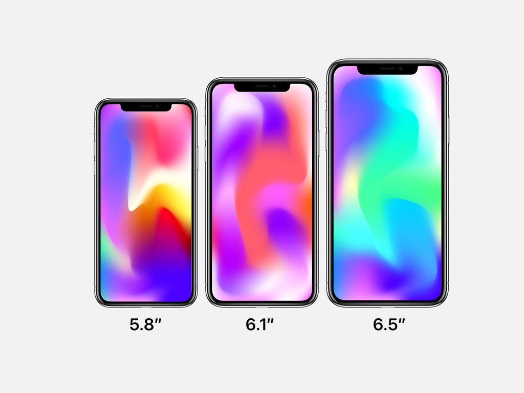 iPhone Xs、9、X Plus「官方」渲染圖曝光 | ezone