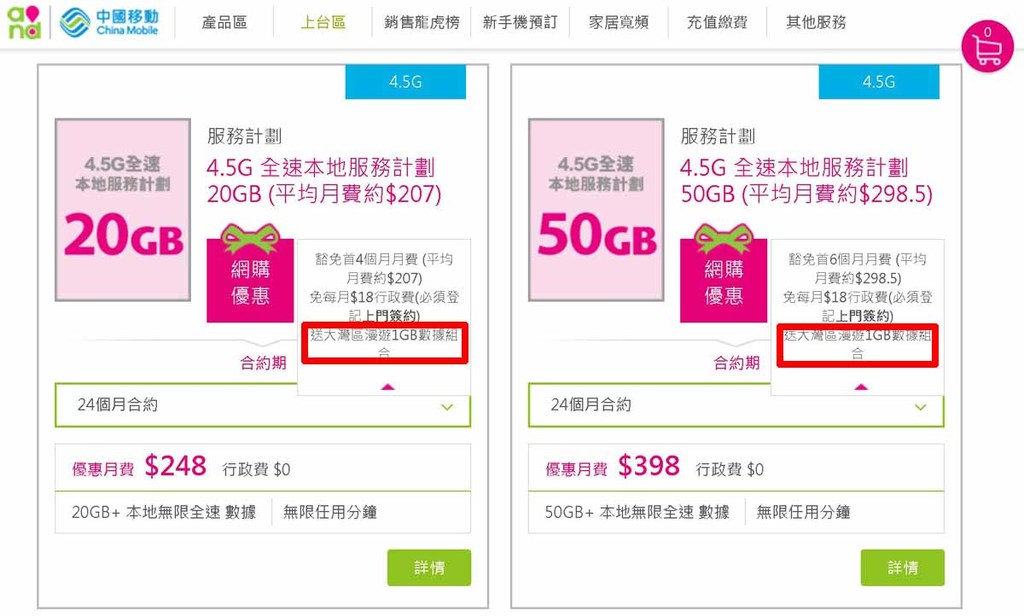 中港澳數據上網 Plan 再劈！CMHK 4.5G「真．無限」HK＄207 埋單 | ezone