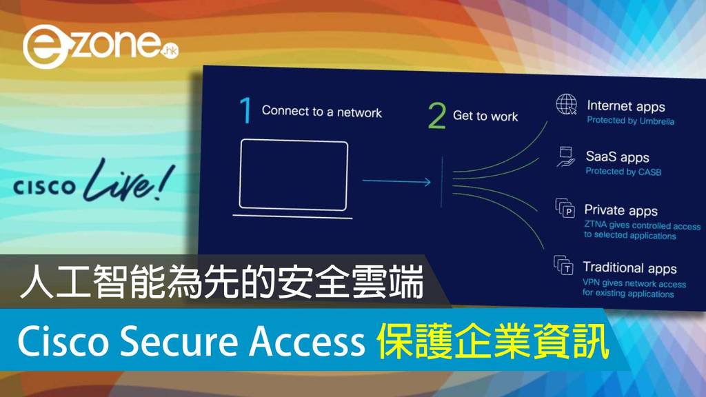 Cisco 推出以人工智能為先的安全雲端 Cisco Secure Access 保護企業資訊 | ezone