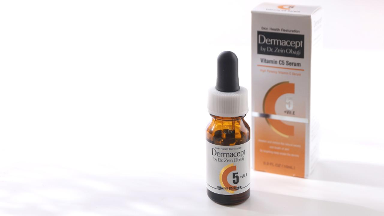 7天實測Dermacept 5%「純維他命C」精華！高效減淡眼紋眼圈 - U Beauty