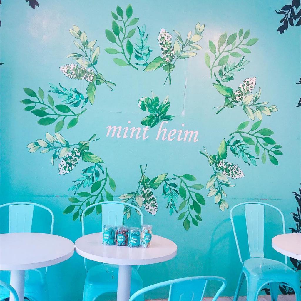 夢幻薄荷綠甜點！ 首爾弘大人氣咖啡店Mint Heim | U Travel