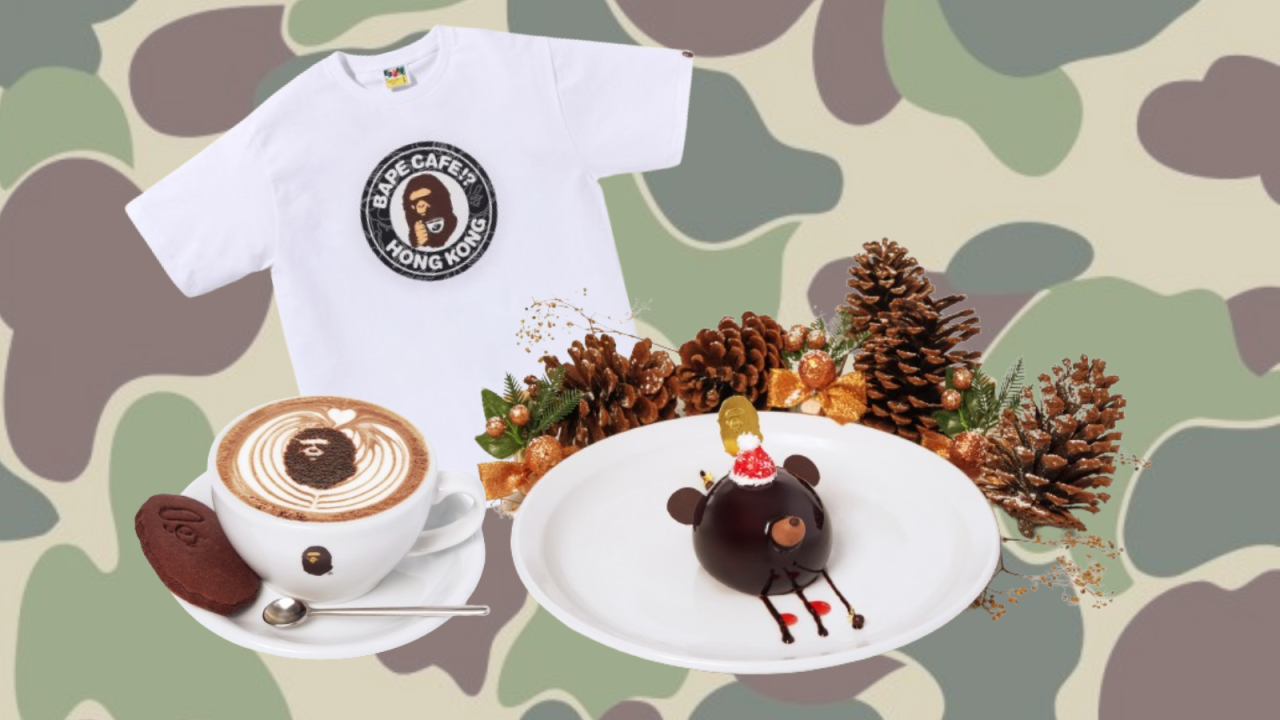 BAPE CAFE!? 一周年 全新特飲甜品 Menu / 粉絲必儲限定 Tee | U Food