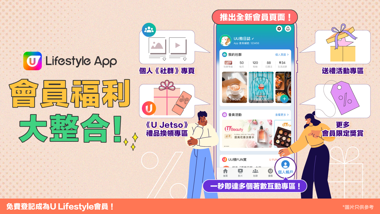 【會員福利大整合】一秒即達多個U Lifestyle App著數互動專區！ | UHK 港生活
