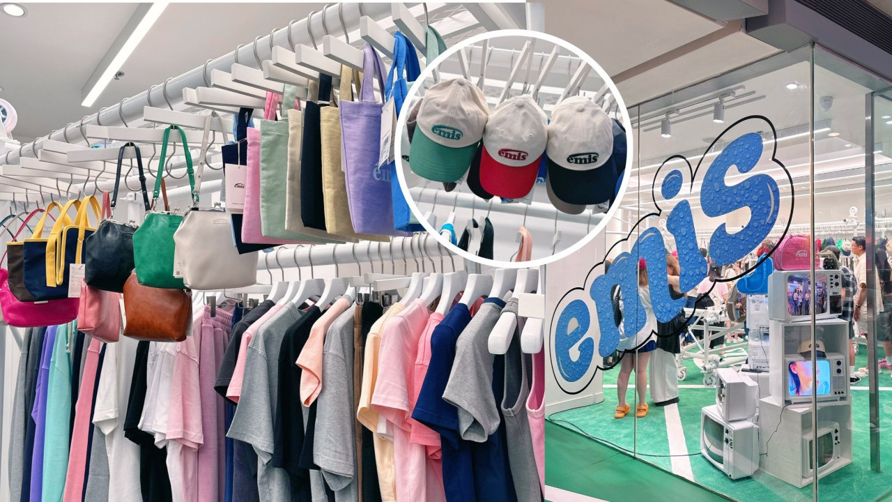 韓國潮牌emis期間限定店首次登陸香港！還原韓國門市設計/特設Y2K打卡位 | UHK 港生活