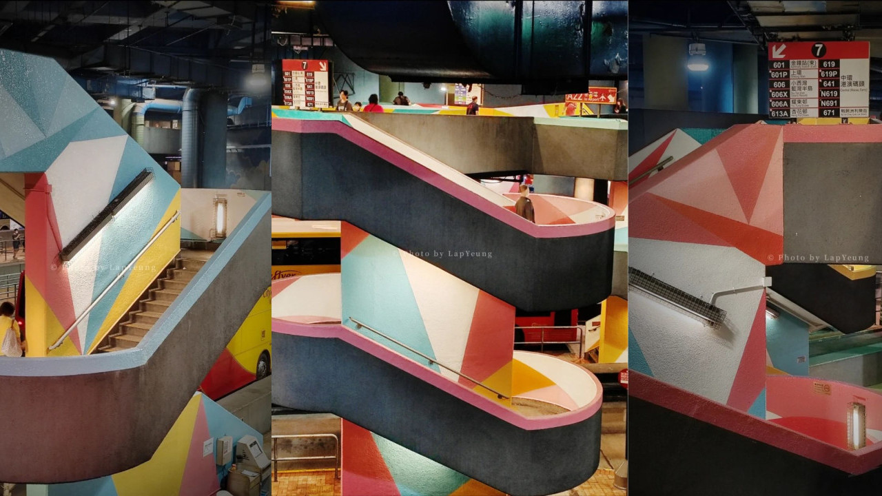 藍田巴士站成內地遊客打卡位！被喻港版魷魚遊戲場景！網民：平時經過都唔覺咁有feel | UHK 港生活