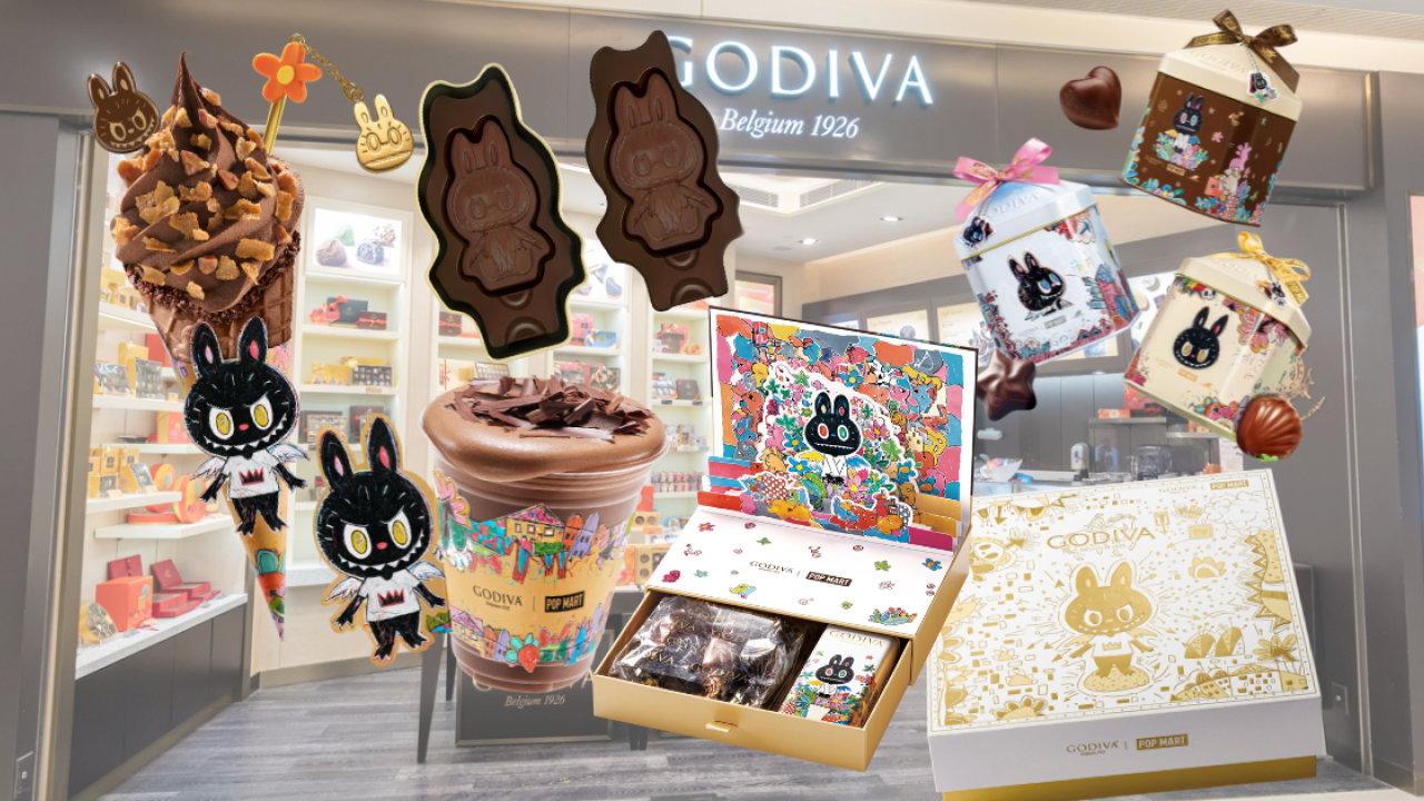GODIVA X LABUBU第二彈聯乘系列！榛子朱古力軟雪糕/飲品/多款朱古力禮盒 | U Food