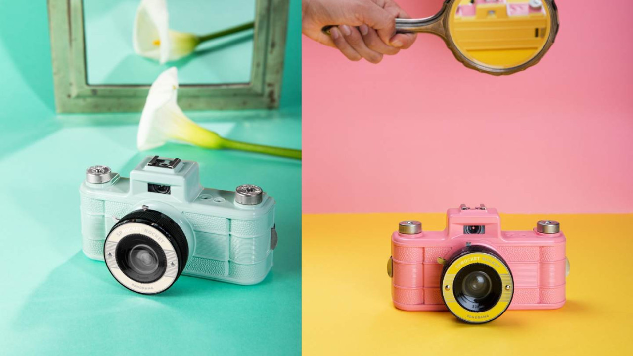 Lomography 復刻全景相機新色 Sprocket Rocket Strawberry Fusion & Mint Fusion 同步抵 ...
