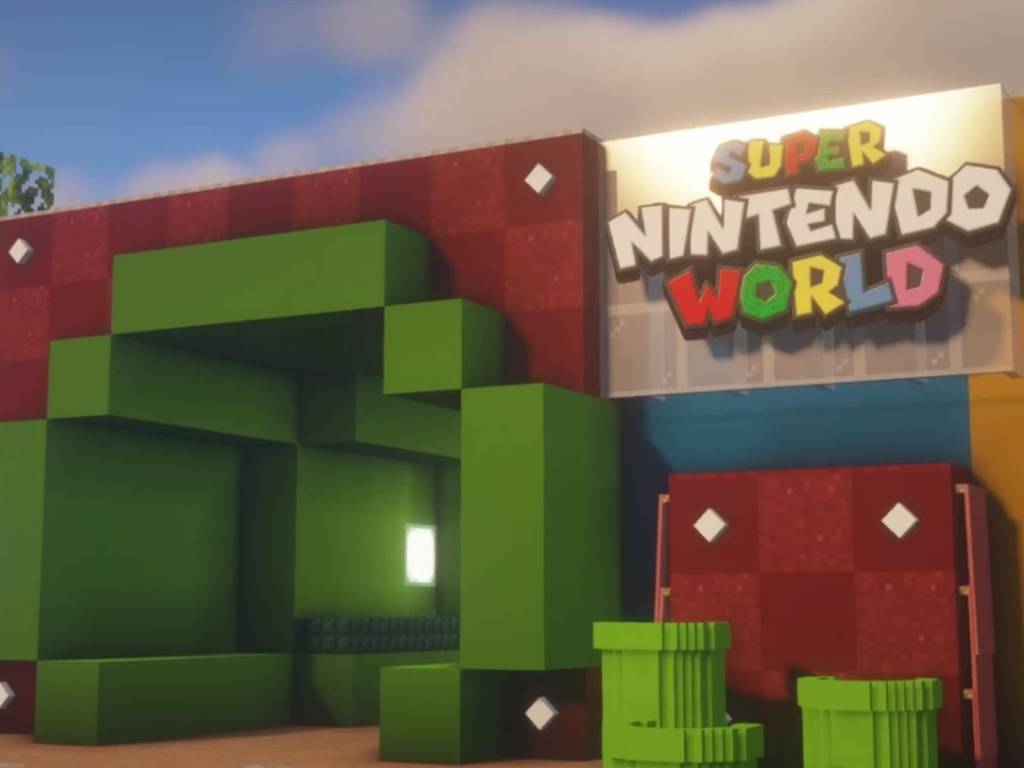 USJ 超任世界延期開幕！網民自行建造 1：1 Minecraft 園區 | ezone