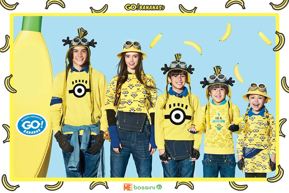 bossini x MINIONS《GO BANANAS》聯乘系列 | UHK 港生活